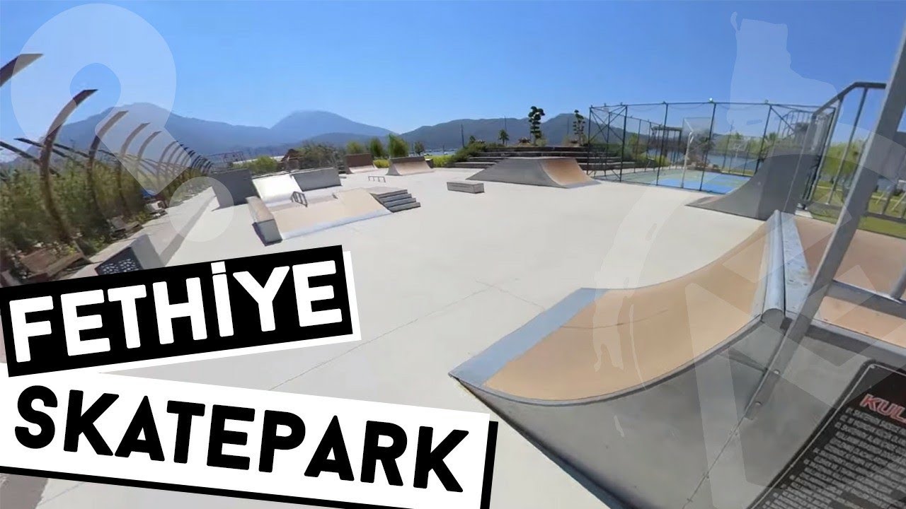 Fethiye skatepark #skateparkinasahipcik - YouTube