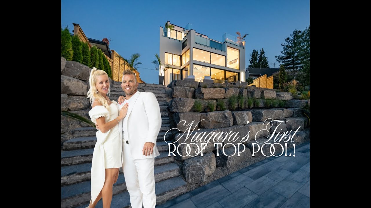 Niagara's FIRST ROOFTOP SWIMMING POOL | Niagara on the Lake - YouTube