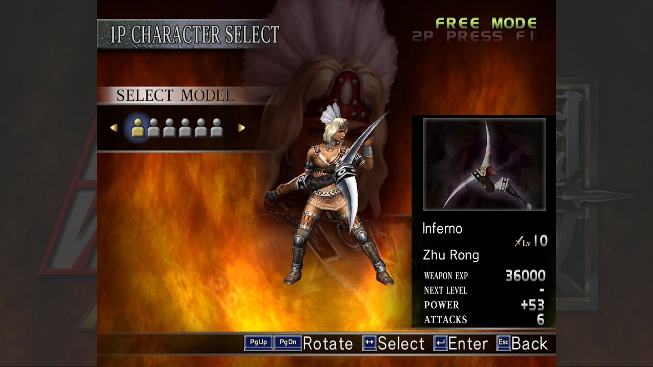 Dynasty Warriors 4 Hyper: Level 10 Weapon - Zhu Rong (Other) - YouTube