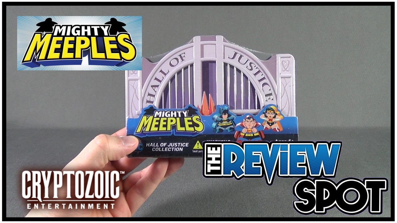 Collectible Spot - Cryptozoic Entertainment DC Mighty Meeples Hall of ...