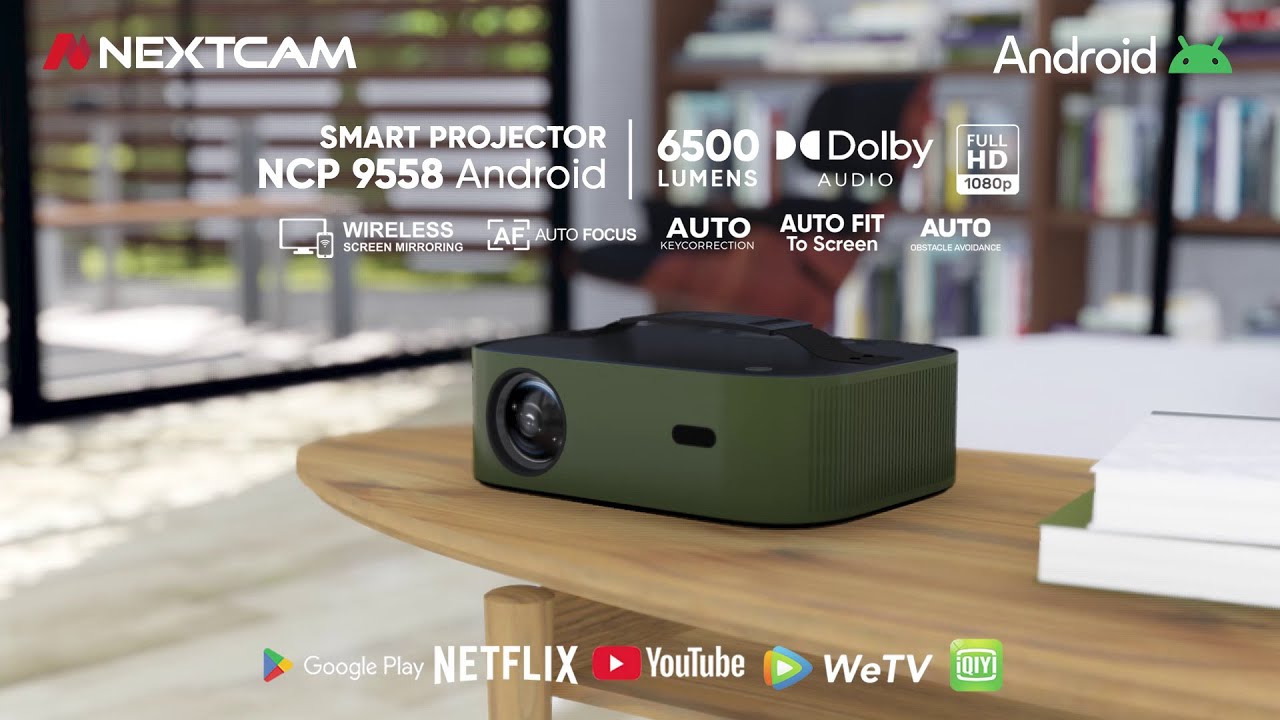 Smart Projector NCP 9558 Android - YouTube