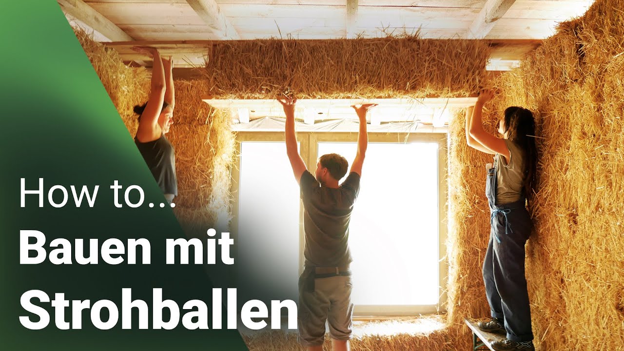 Bauen mit Stroh - Das etwas andere UNI Forschungsprojekt: "Strohraum am ...