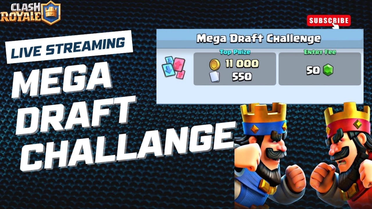 Mega Draft Challange | Clash Royale | Gameplay | Strategy | Like ...
