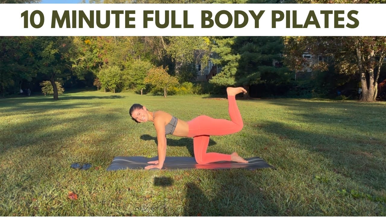 10 MIN Mat Pilates | Full Body Workout (Low Impact) - YouTube