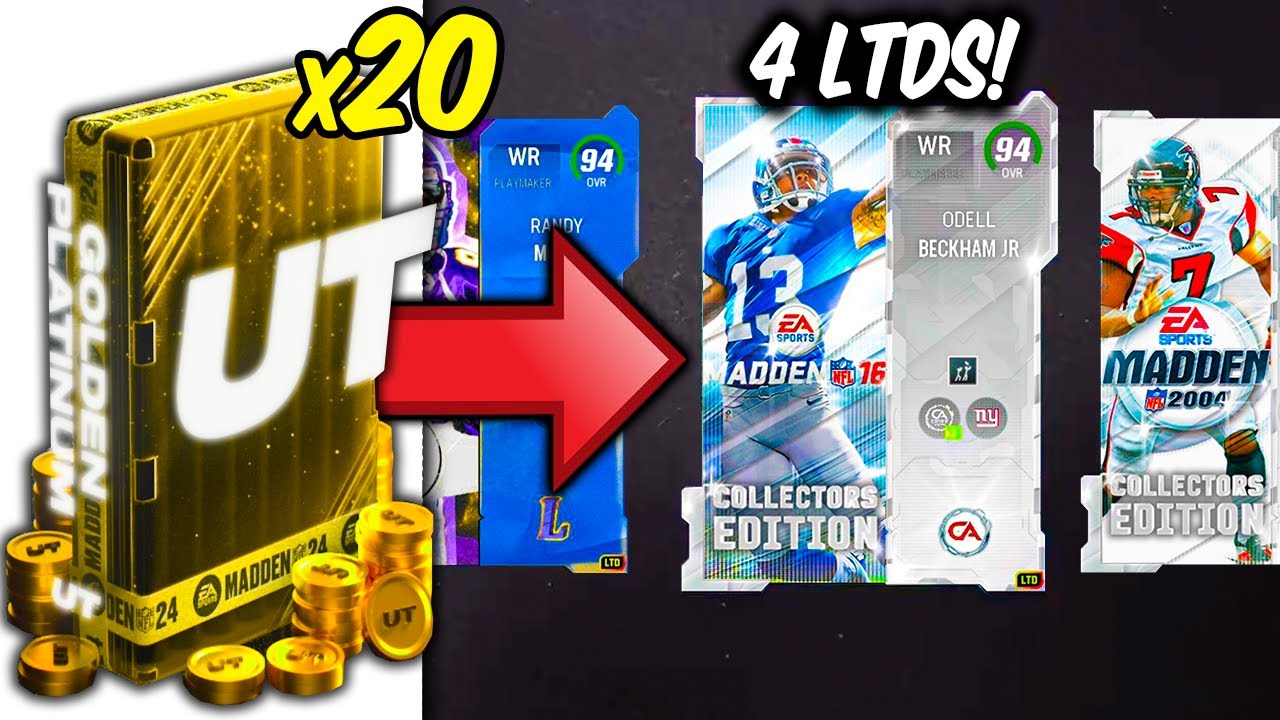 *4 LTD PULLS!* I Open 20 Golden Platinum Packs! - YouTube
