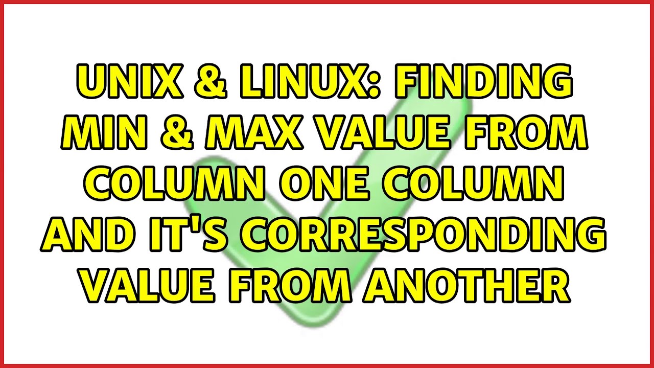 Finding Min Max Value From Column One Column And It s Corresponding finding-min-max-value-from-column-one-column-and-it-s-corresponding