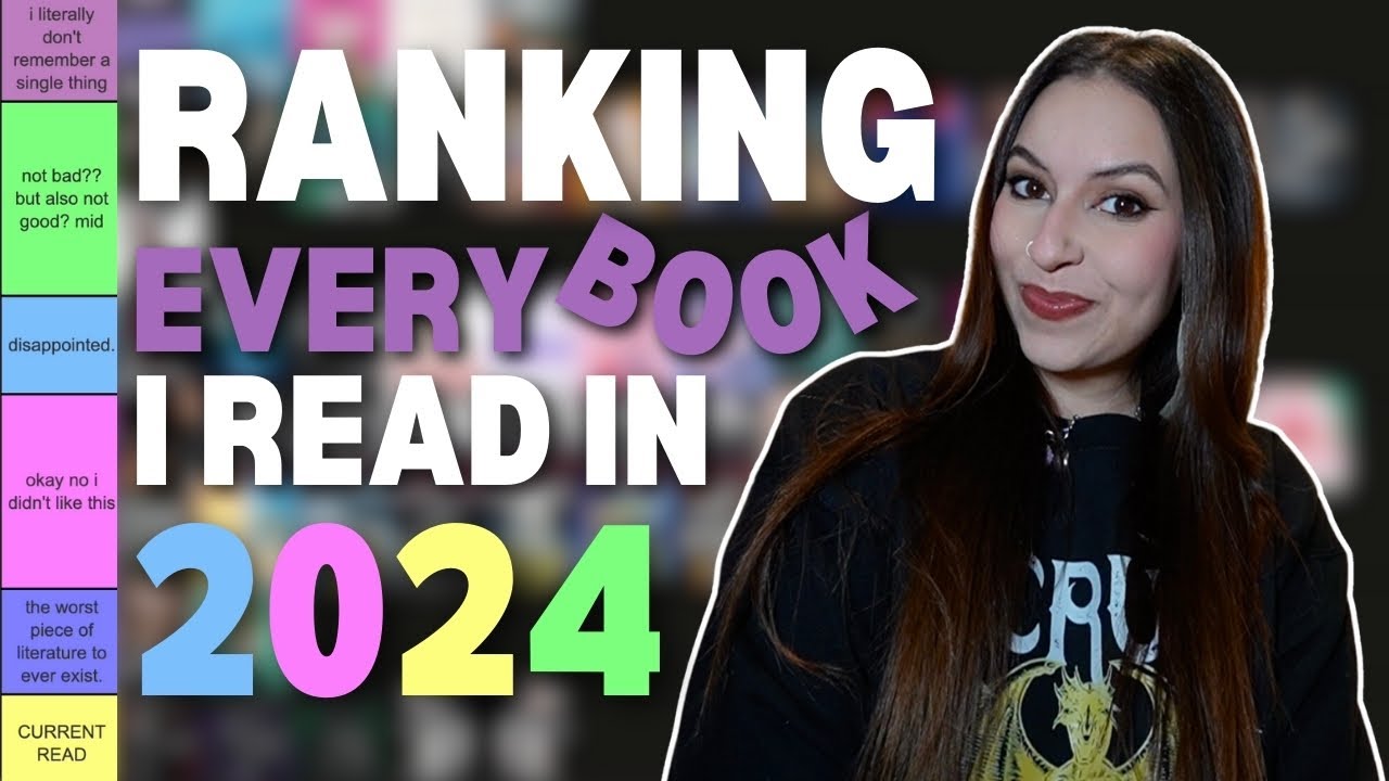 tier ranking ALL of the books i read this year! 🤭📖 (170+ books) - YouTube
