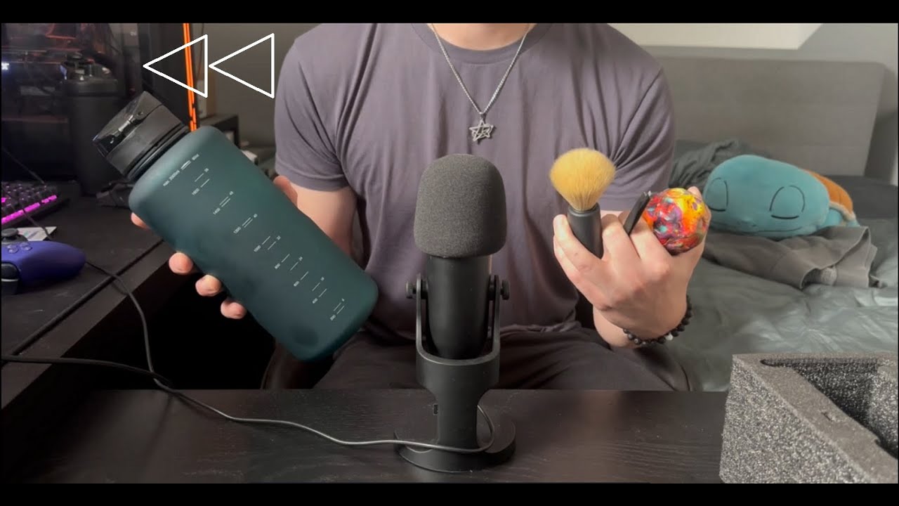 Reverse ASMR random triggers - YouTube