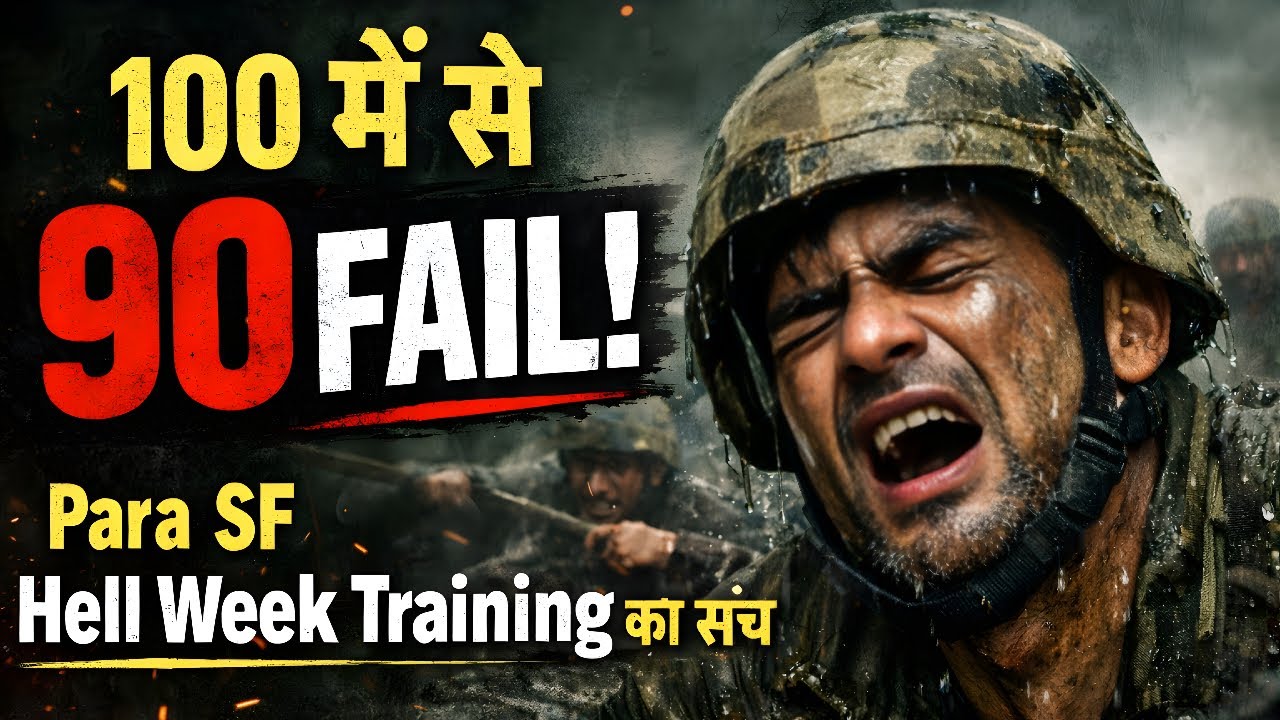 Para SF Commando Training | Indian Army Hell Week में 90% जवान हार मान ...
