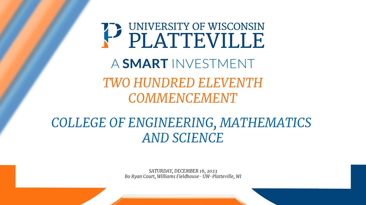 211 Commencement- COLLEGE OF ENGINEERING, MATHEMATICS AND SCIENCE ...