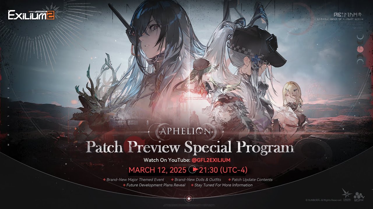 Girls Frontline 2 Exilium - Programa Especial - Aphelion (Evento Clukai ...