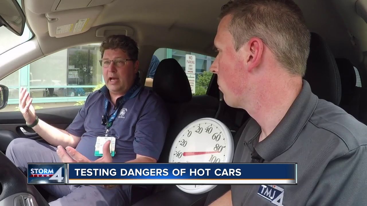 Testing the danger of hot cars in this heat wave - YouTube