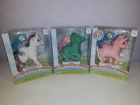 My Little Pony 35th Anniversary Unicorn and Pegasus Collection Unboxing and Toy Review - Part Two