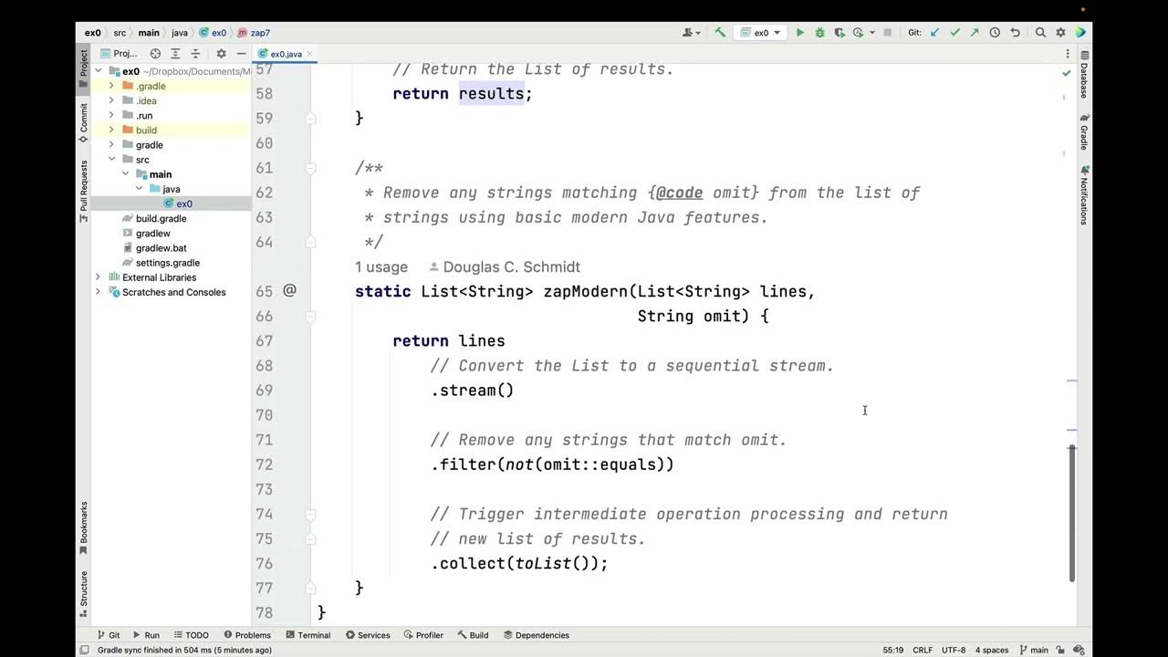 Java Supported Programming Paradigms: Case Study ex0 - YouTube