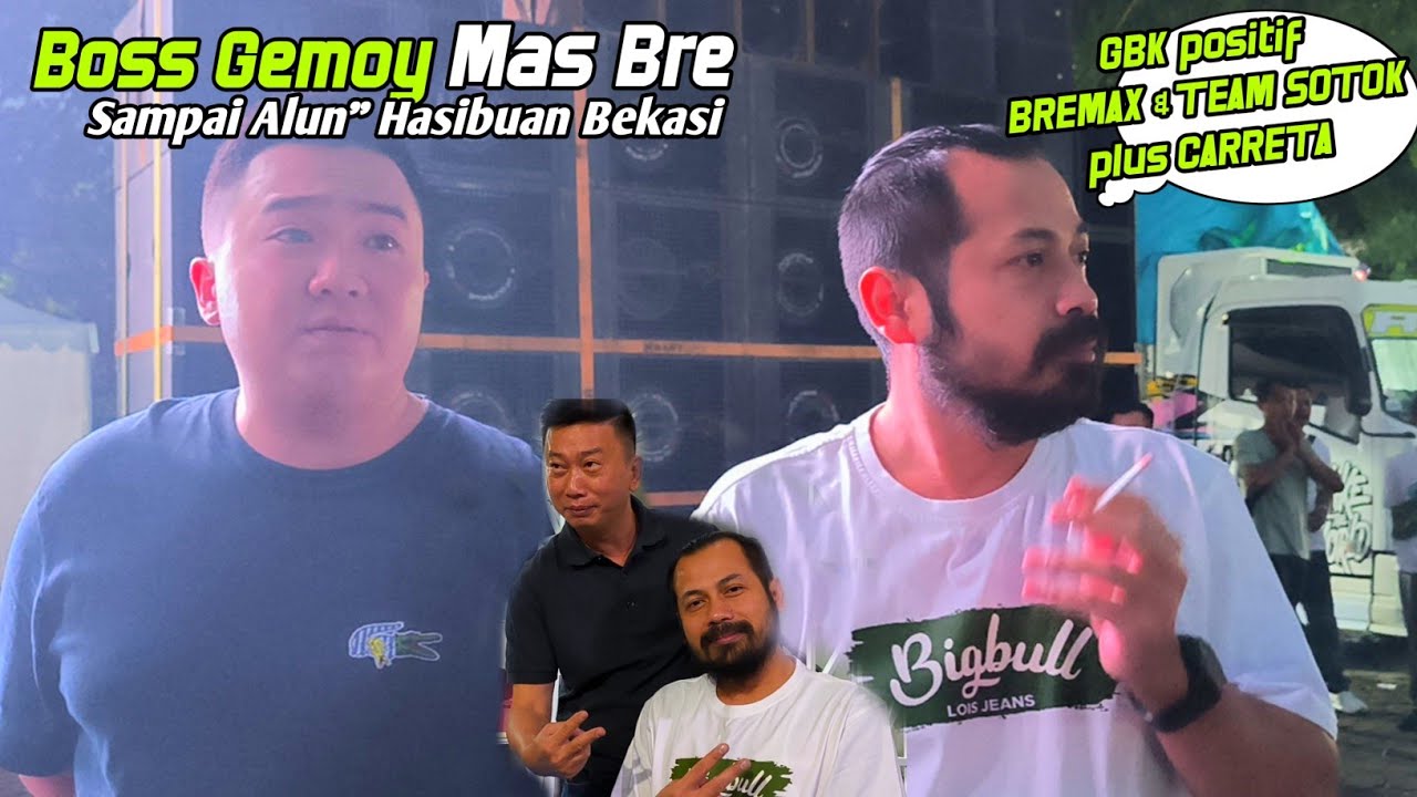 Info pusat,Mas Bre angkat bicara BREMAX ke GBK jakarta..Boss Betavo ...