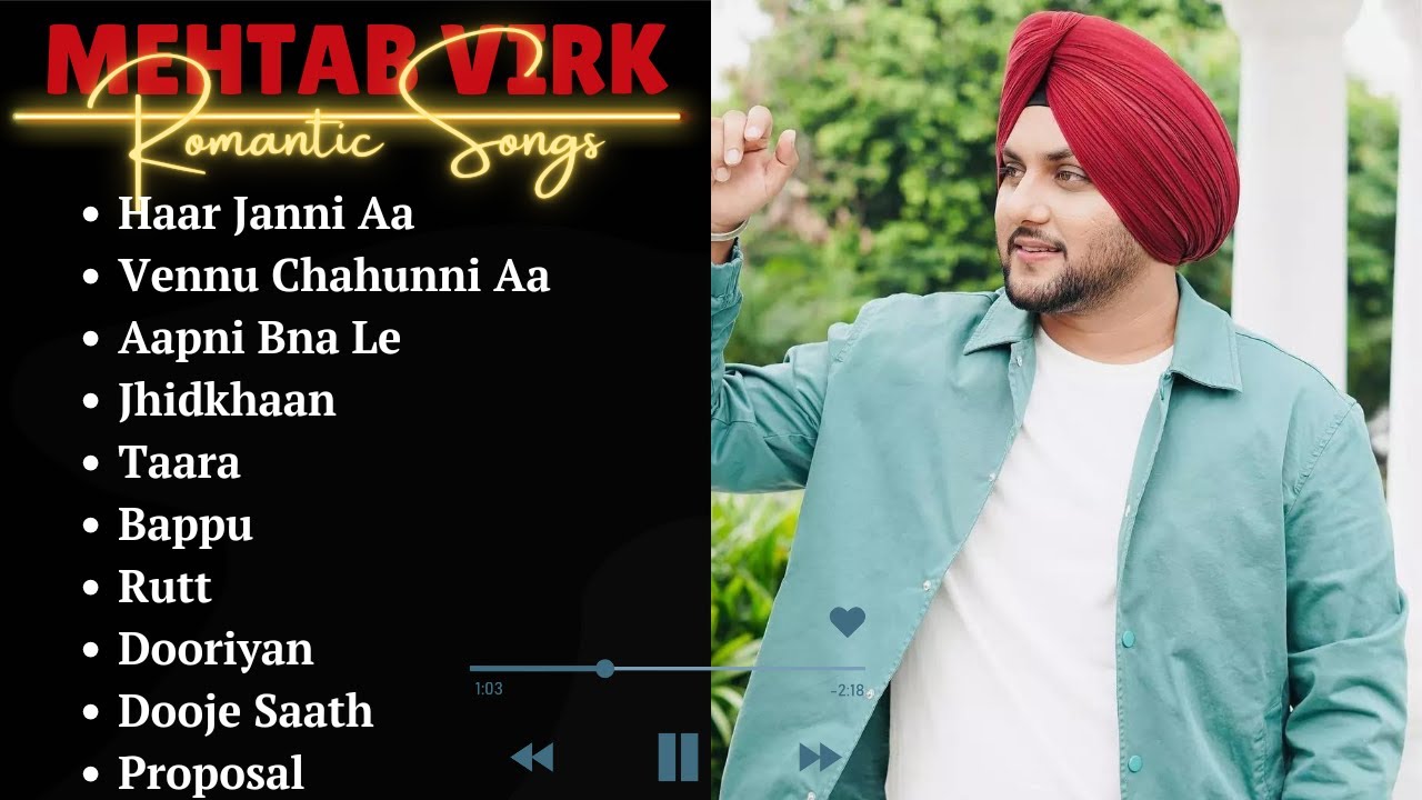 Mehtab Virk Superhit Punjabi Songs | Punjabi Songs Jukebox 2024 ...
