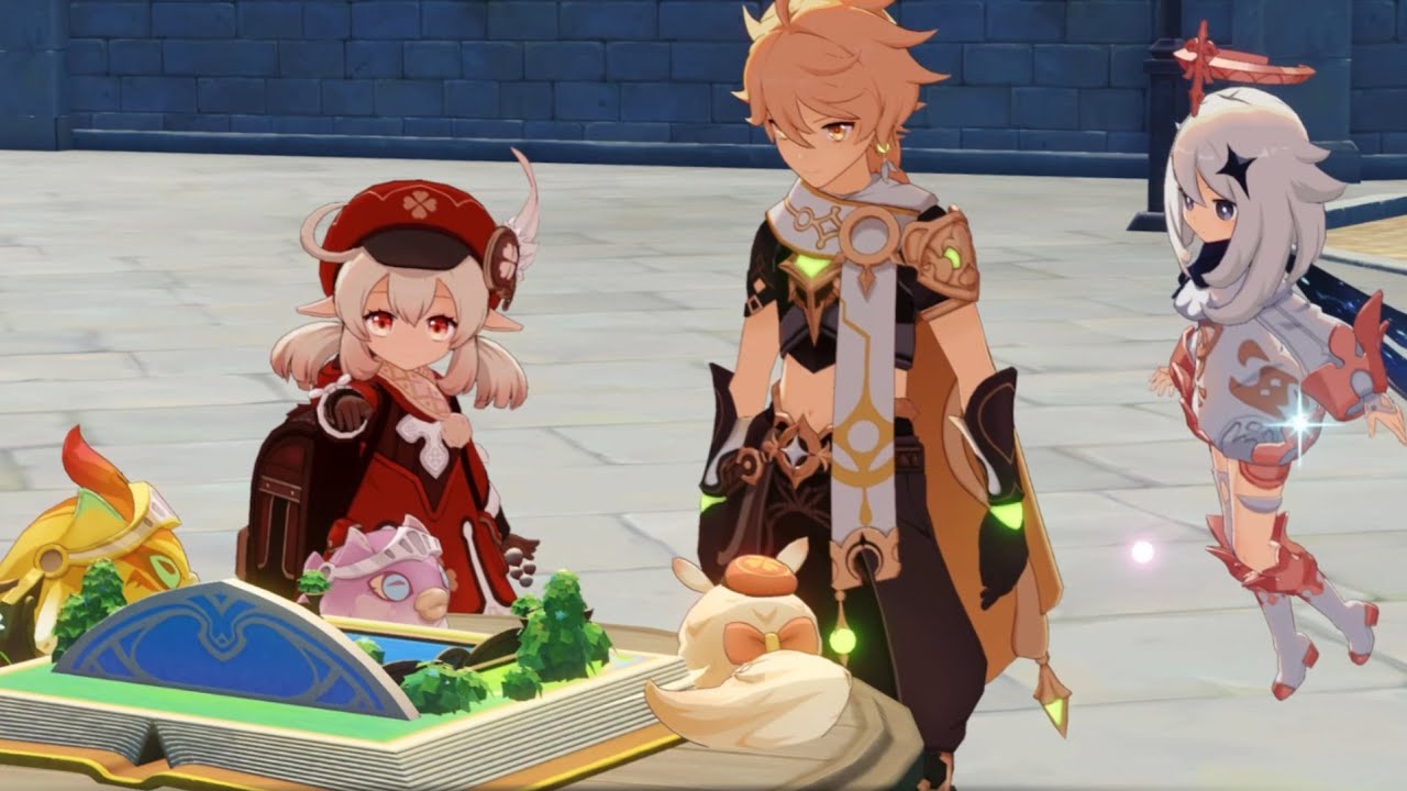 Klee brings Paimon x Traveler to play new game | Genshin Impact New ...