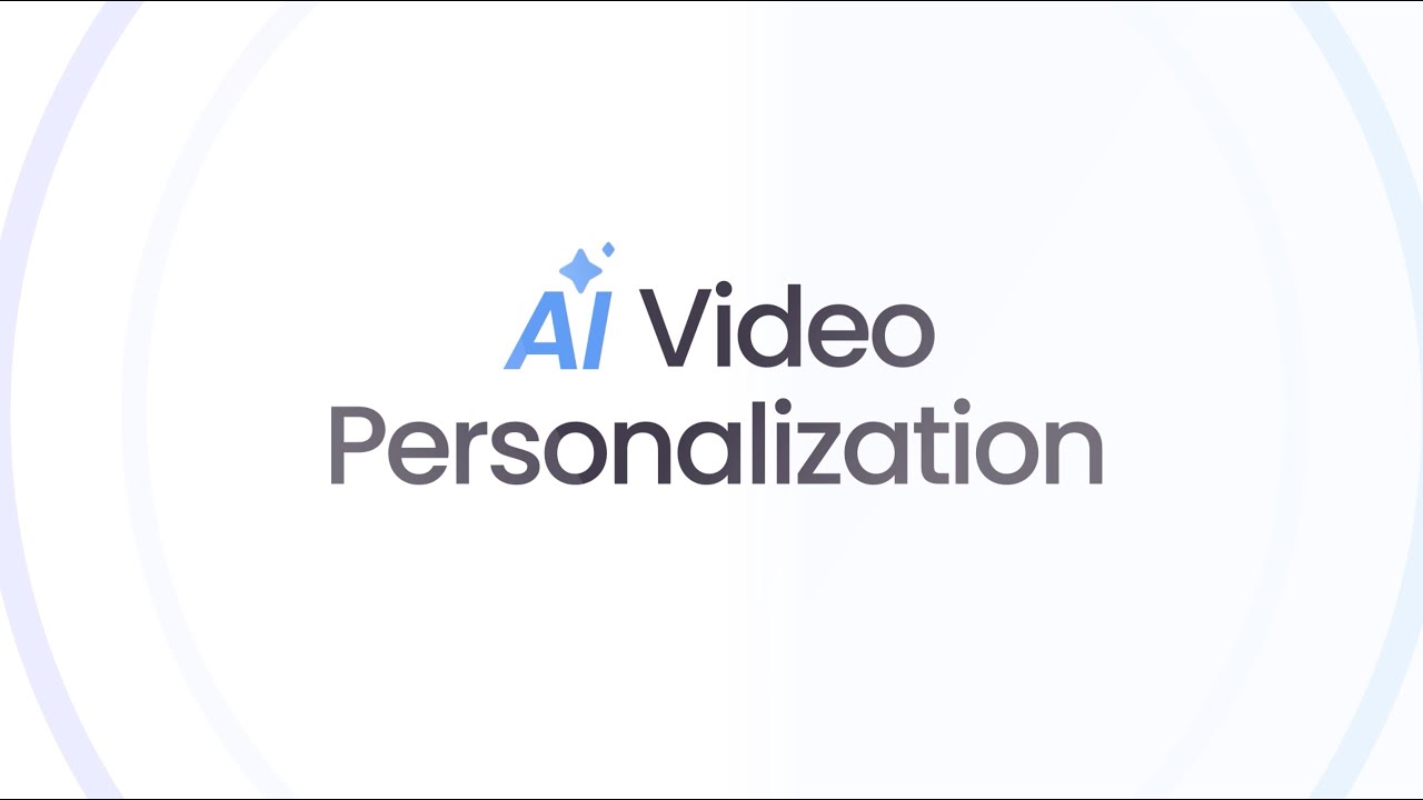 Instant AI Video Personalization by Gan.AI - YouTube