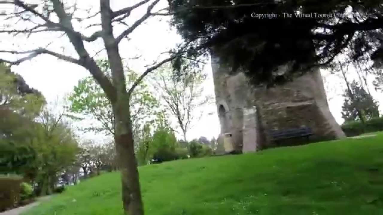 Windmill and Fowey Hall at the top of the hill in Fowey Cornwall - YouTube