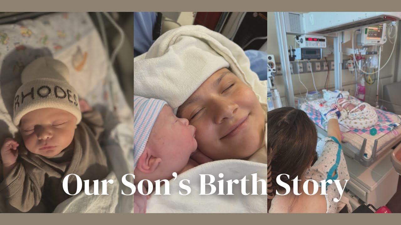 OUR SON’S BIRTH STORY | Unplanned non emergency c-section - YouTube