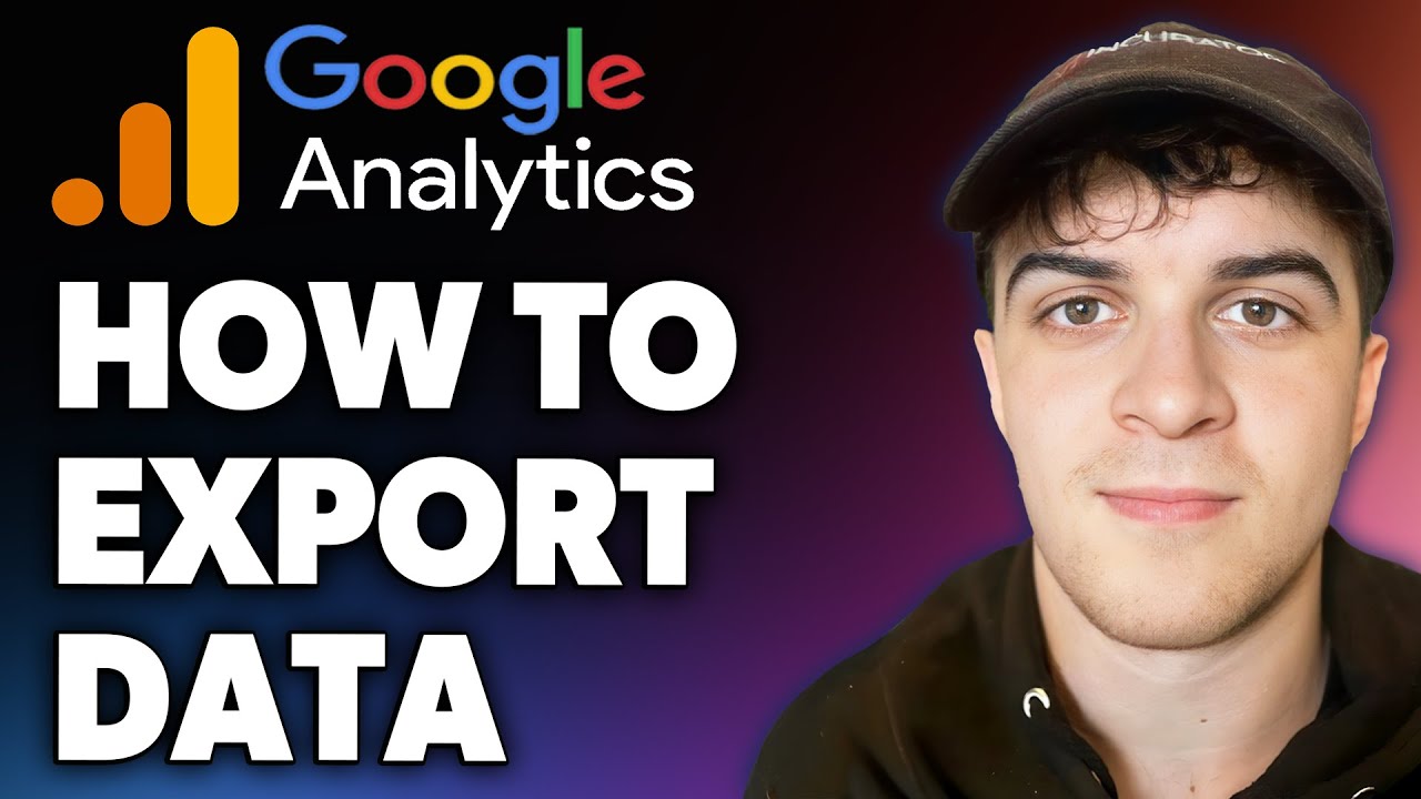 How to Export GA4 Data (Full 2024 Guide) - YouTube