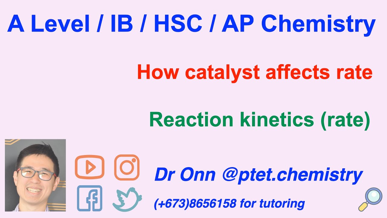 A Level, IB, HSC, AP chemistry - Reaction kinetics - Effect of catalyst ...