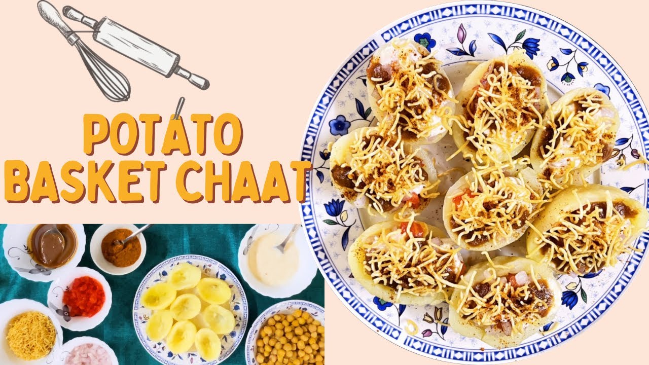 Potato Basket Chaat | Aloo Katori Chaat - YouTube