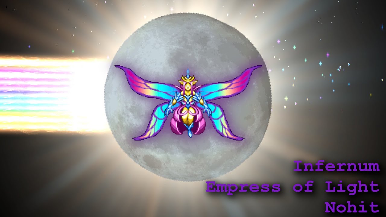 Terraria Calamity Infernum : Empress of Light Nohit (Rodless ...