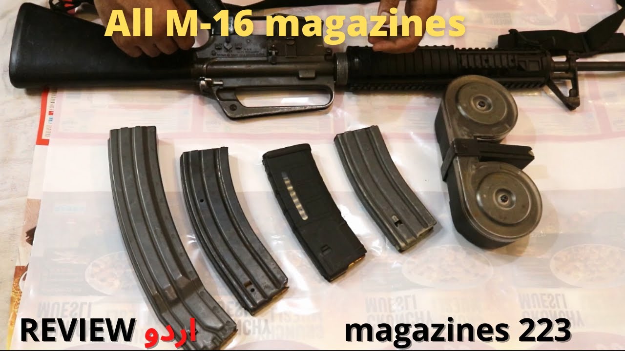 M16 magazines #223 bore rifle magazine #m16 #M16 magazines - YouTube