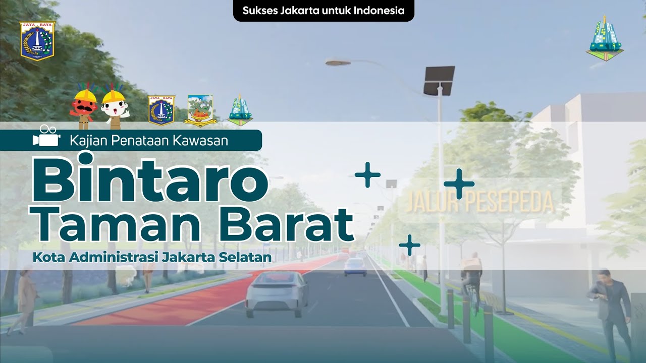 Visualisasi Kajian Penataan Kawasan Bintaro Taman Barat Jakarta Selatan ...