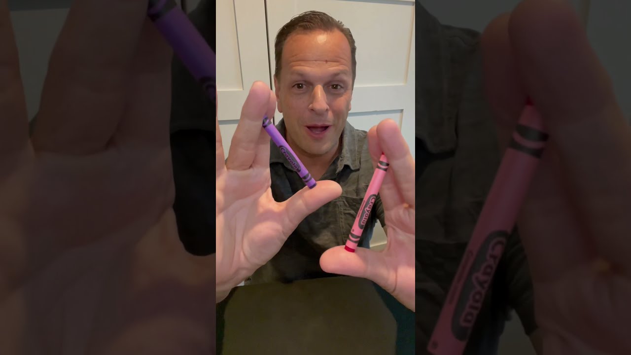 Crayon Trick Tutorial #shorts - YouTube