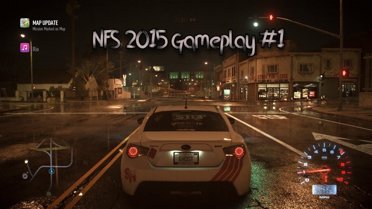 Need For Speed (2015) Gameplay #1 - YouTube