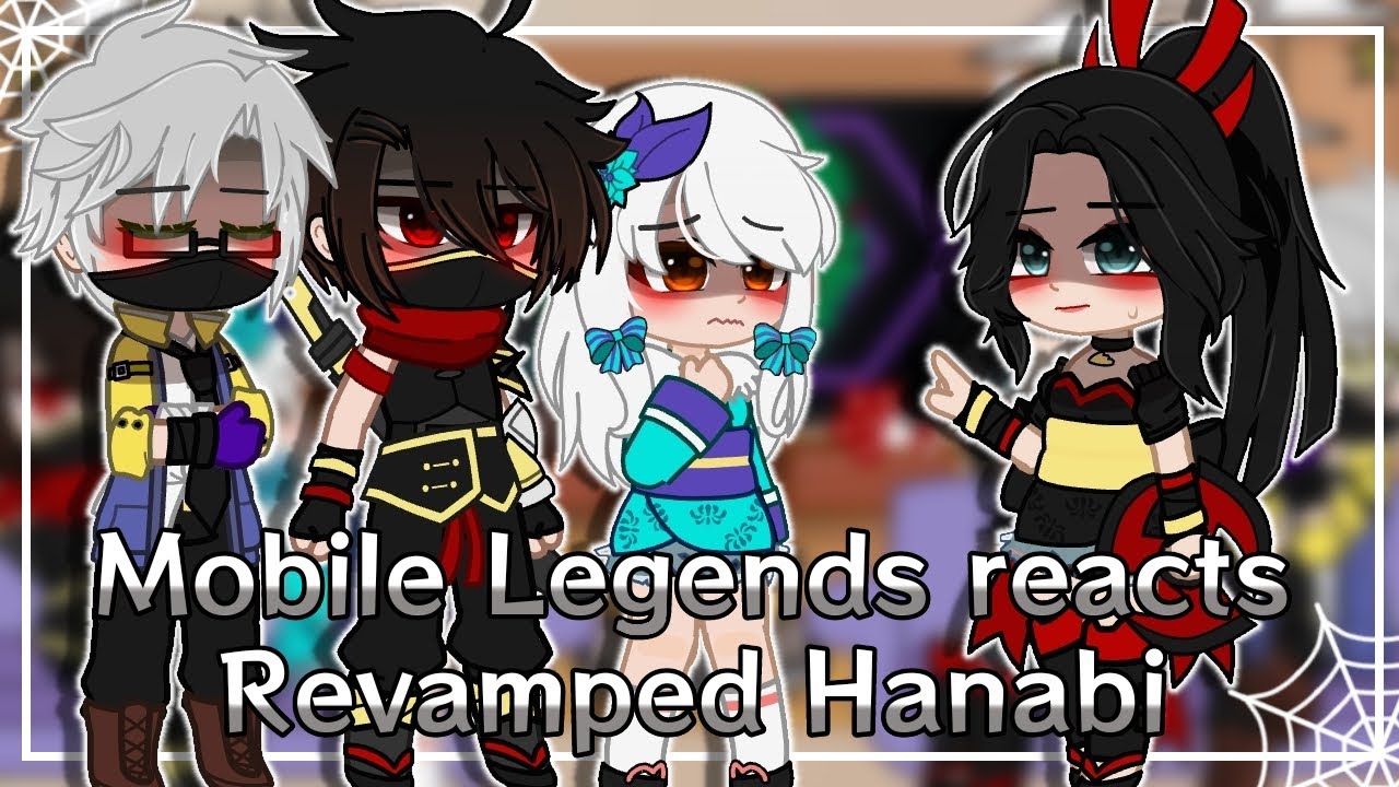 MLBB Ninja + Kagura reacts to Revamped Hanabi | •Gacha Cute• | MLBB ...