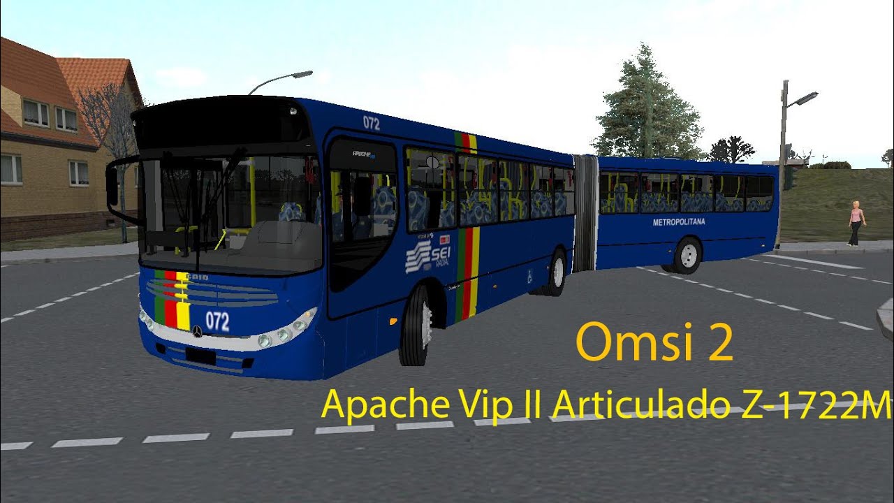[OMSI 2] Apache Vip II Articulado Z-1722M - YouTube