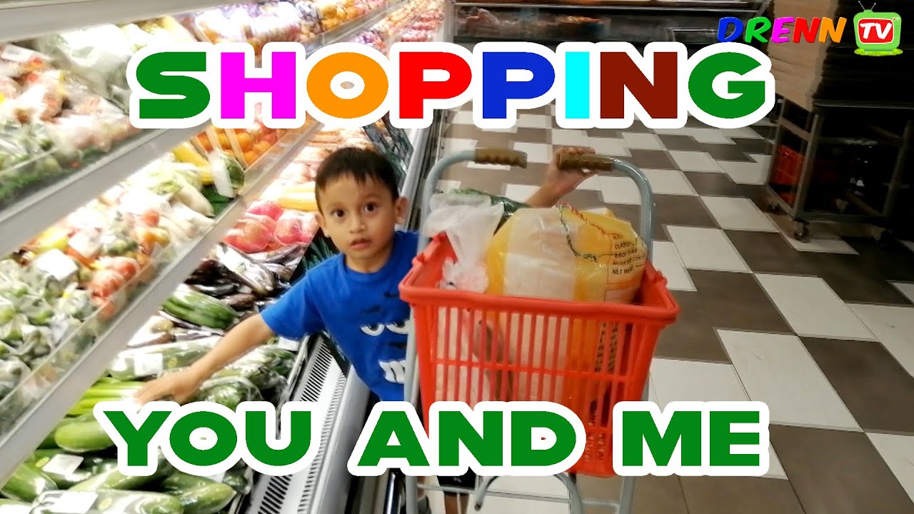 3 year Old Pretend Play Doing Grocery Shopping | Lets go shopping at ...