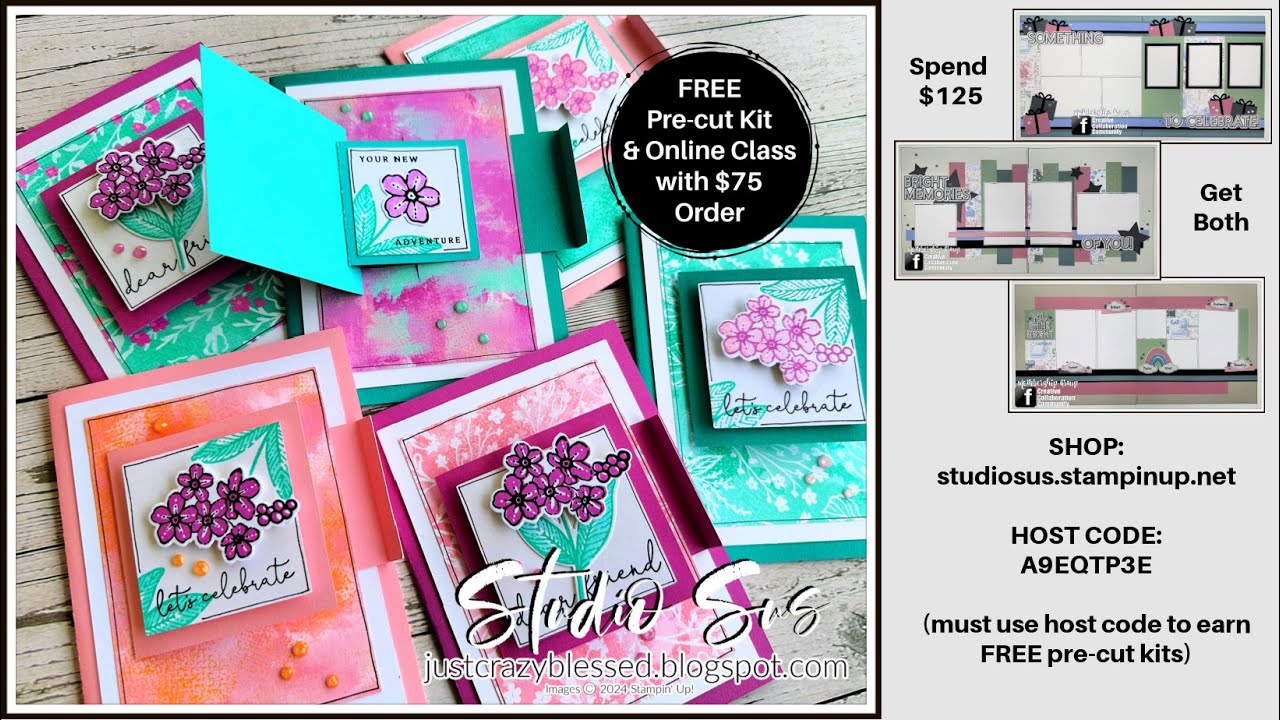 Studio Sus May 2024 Kits & Specials (Stampin' Up!) - YouTube