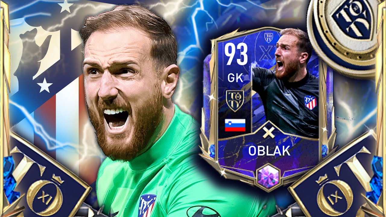 SO DISSAPOINTING!!! 93 JAN OBLAK REVIEW: TEAM OF THE YEAR | FIFA MOBILE ...