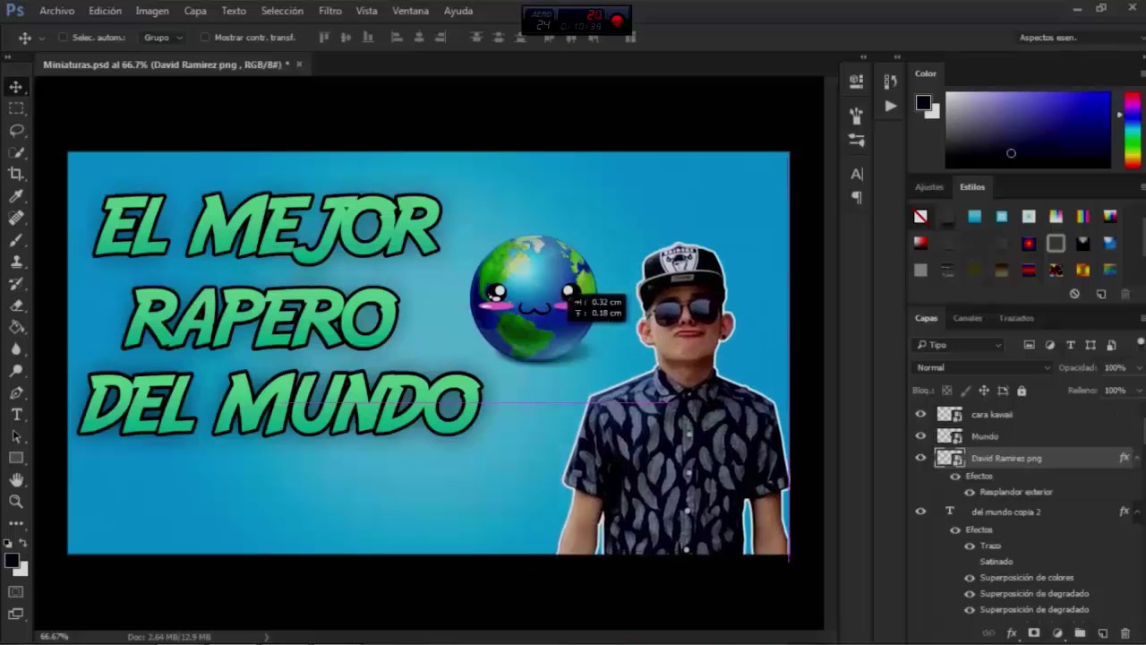 Como hacer miniaturas para tus videos (videoreacciones , reviews ...
