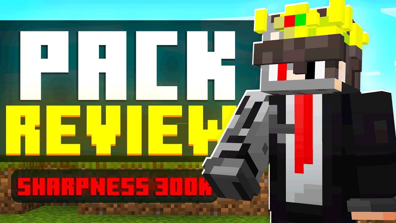This Pack Is Amazing | Sharpness 300K Special Texture Pack @CONEXlON ...