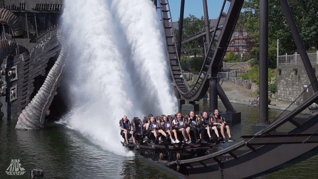 Krake - Heide Park - B&M - Bolliger & Mabillard - Dive Coaster - YouTube