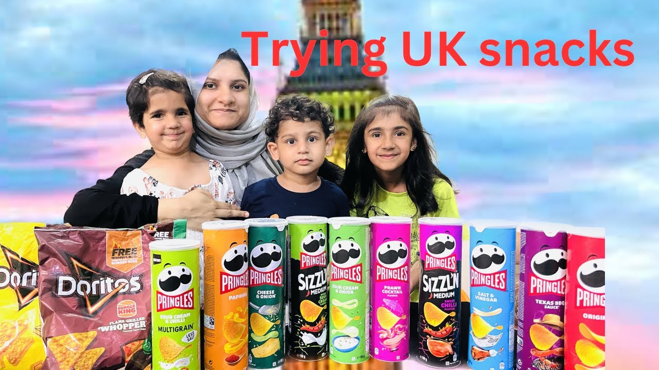 Trying UK snacks after very long time😀😀😋 - YouTube