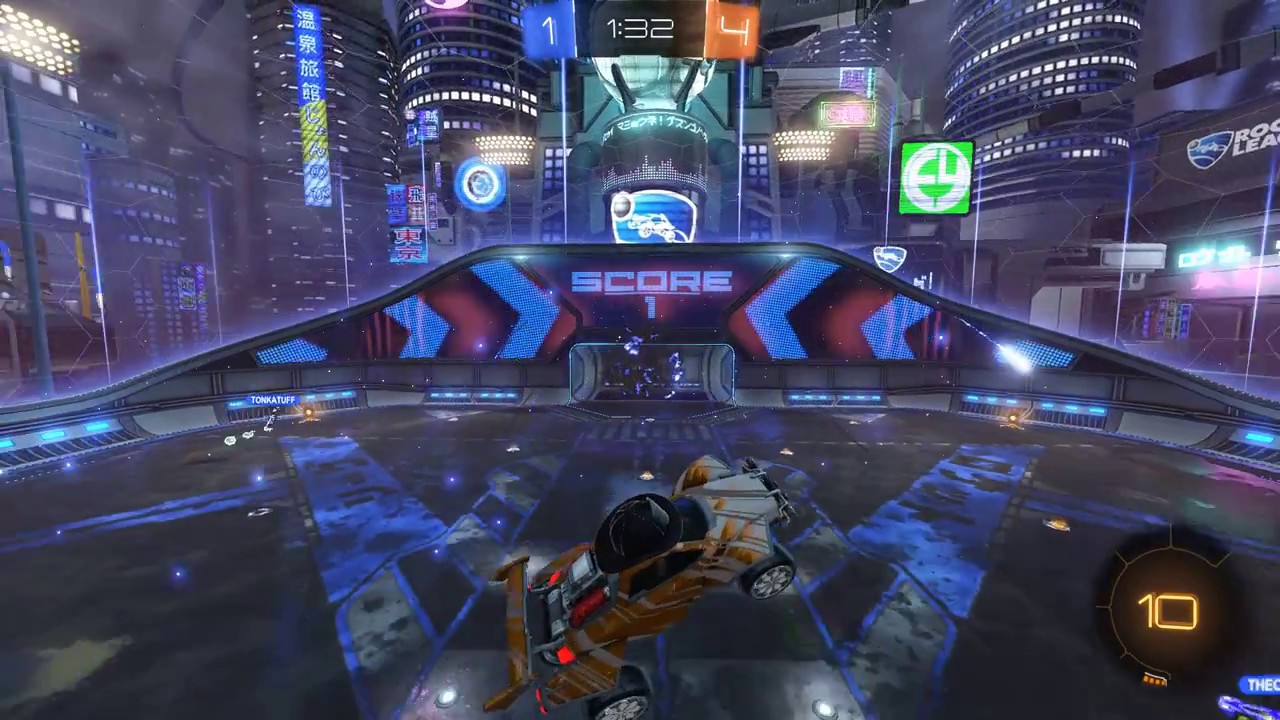 Juicy Rocket League Goal - YouTube