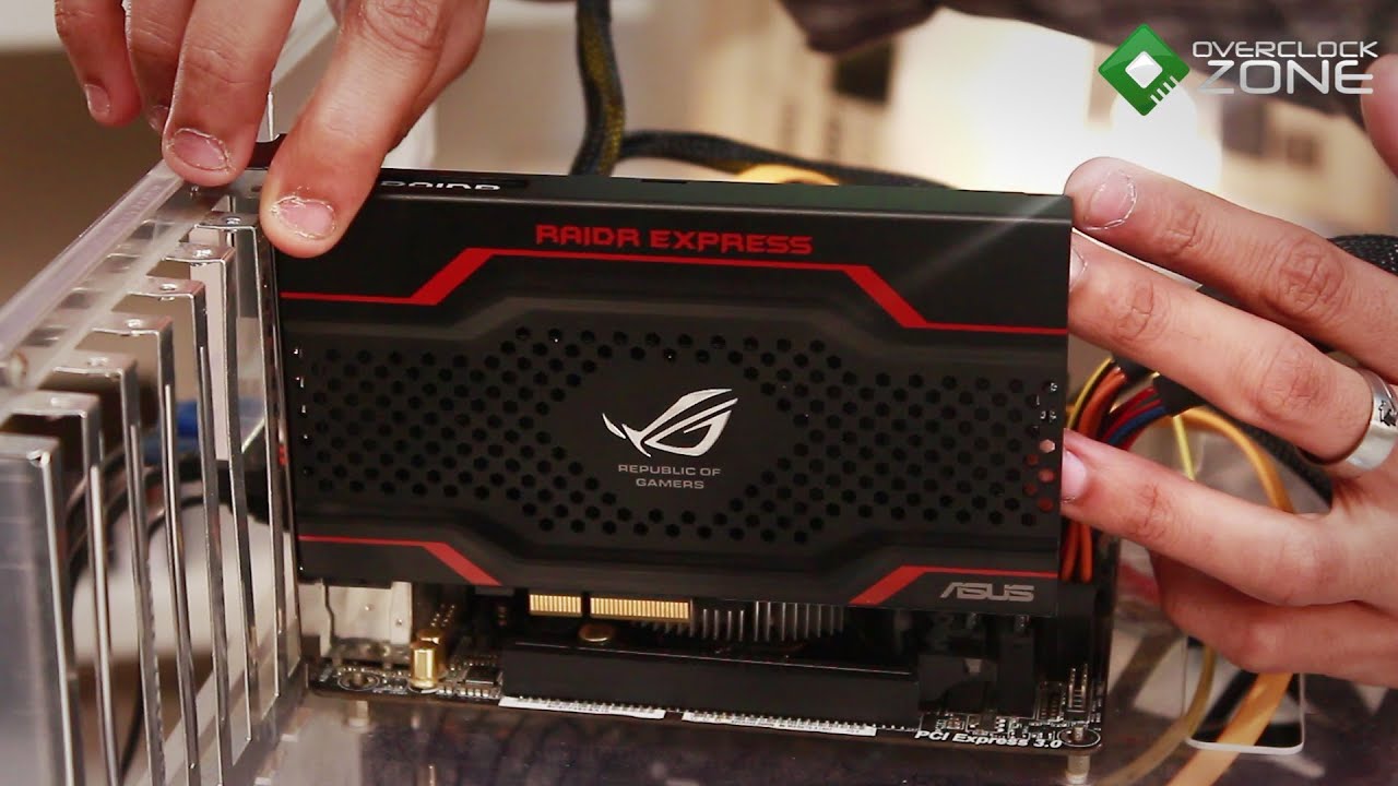 OverclockZone TV EP.462 : ASUS ROG RAIDR Express (HD) - YouTube