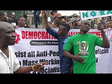 DAY 5 #END BAD GOVERNMENT PROTEST AT GANI FAWEMI FREEDOM PARK - YouTube