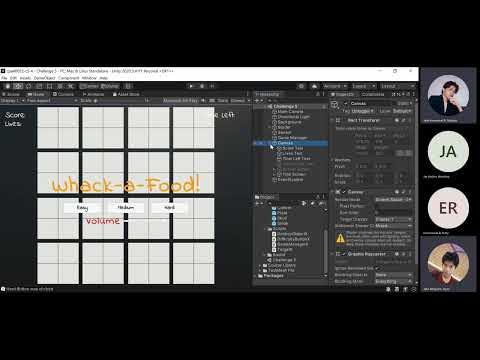 Unity Challenge 5: Whack a food - YouTube