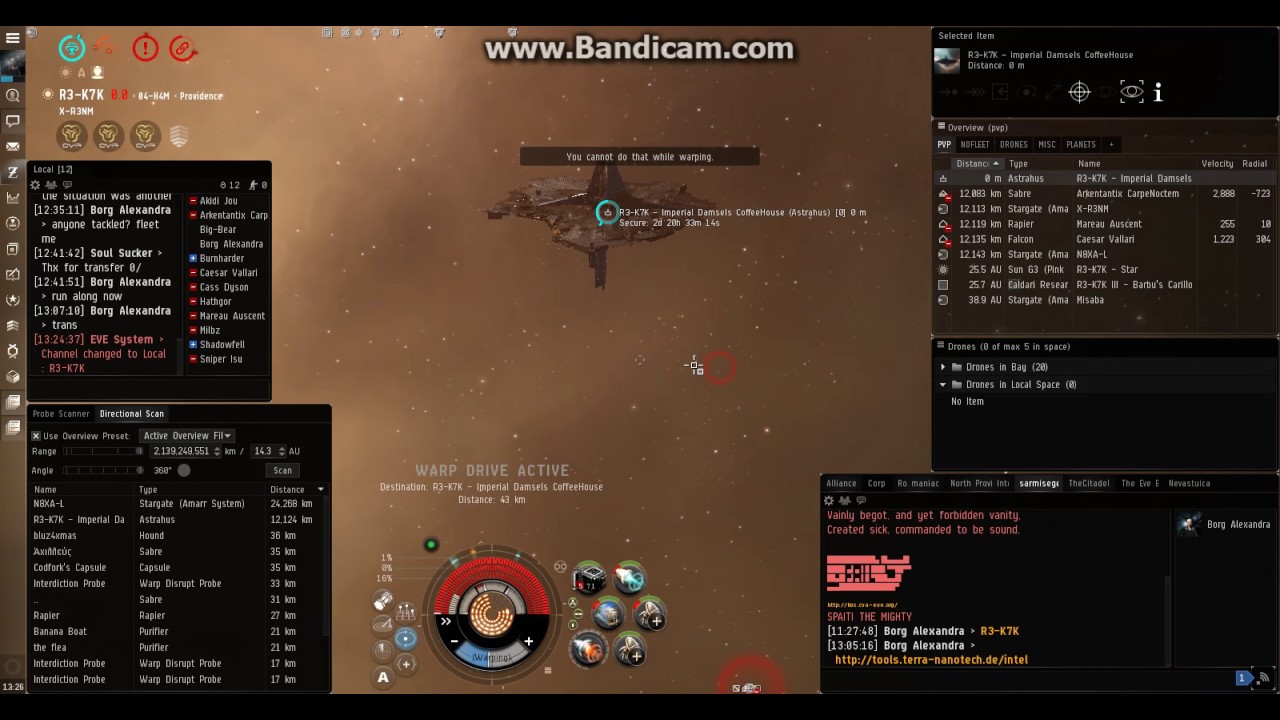 Eve Online - Solo PvP - Myrmidon vs Falcon, Rapier, Sabre and Bombers ...
