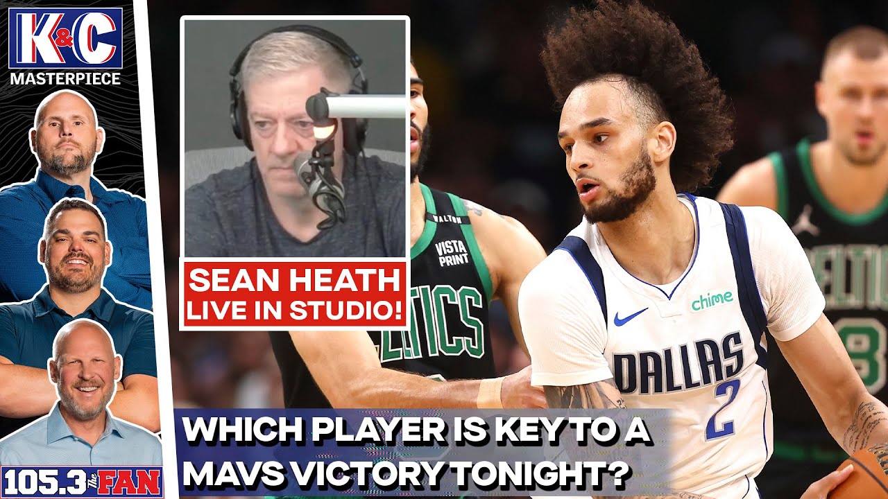 Mavs PA Voice Sean Heath Talks Keys To NBA Finals Game 3 | K&C ...