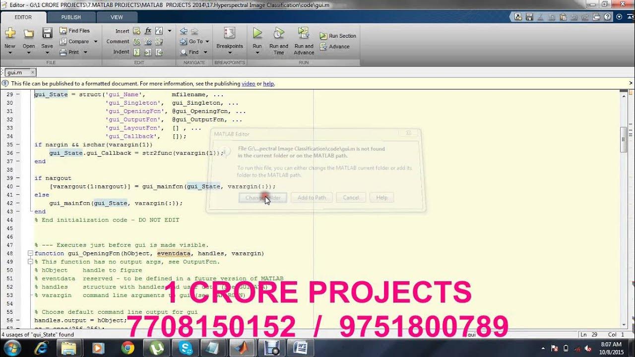 Hyperspectral Image Classification Through Bilayer Graph Based Learning | 1 Crore Projects - YouTube