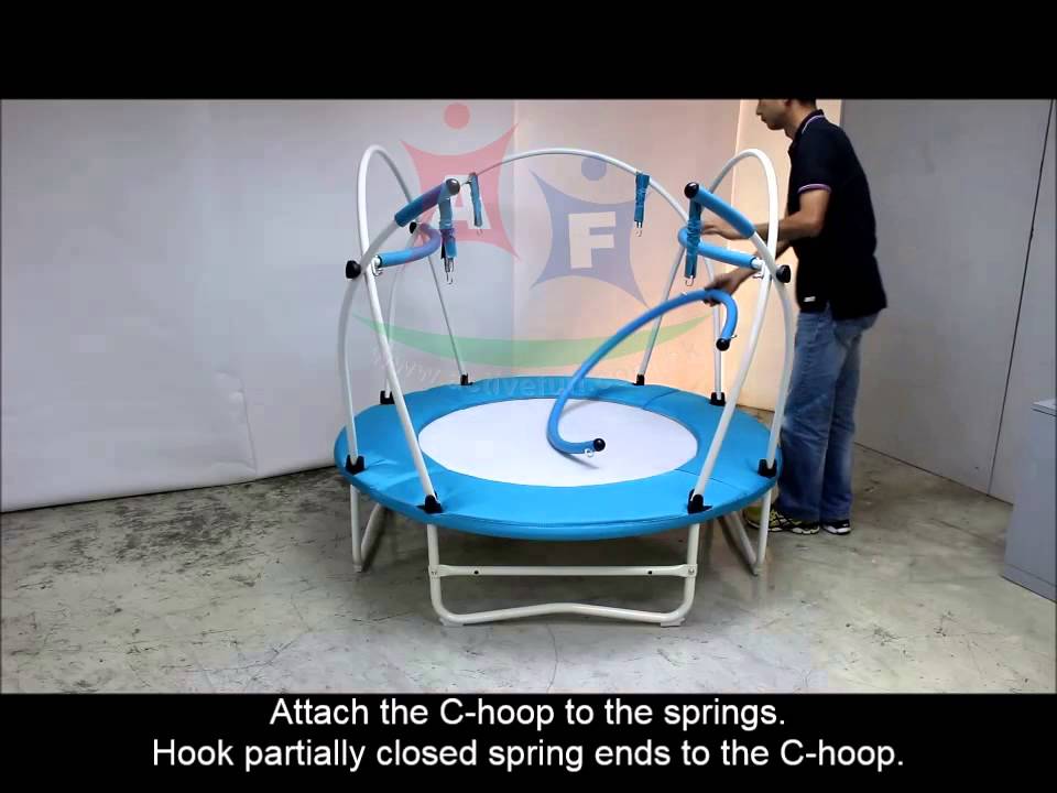 Active Fun Health Bounce Pod XL 11 attach C hoop - YouTube