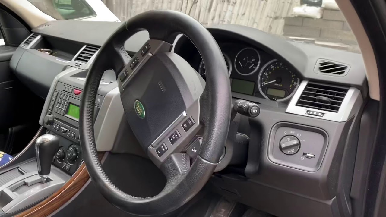 Range Rover Sport OBD location - YouTube